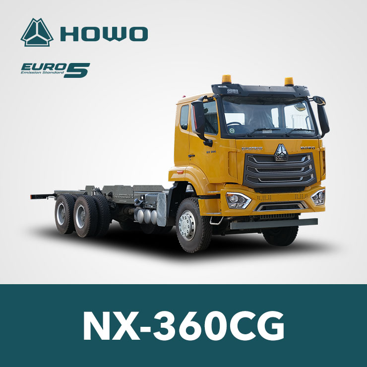 HOWO-NX 6X4 360HP CARGO TRUCK CHASSIS - MAS Automobil