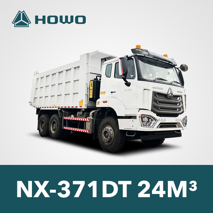 HOWO-NX 6X4 371HP DUMP TRUCK 24M³ - MAS Automobil